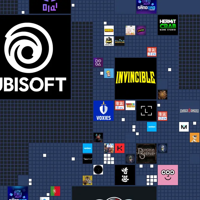 The Sandbox 元宇宙地图